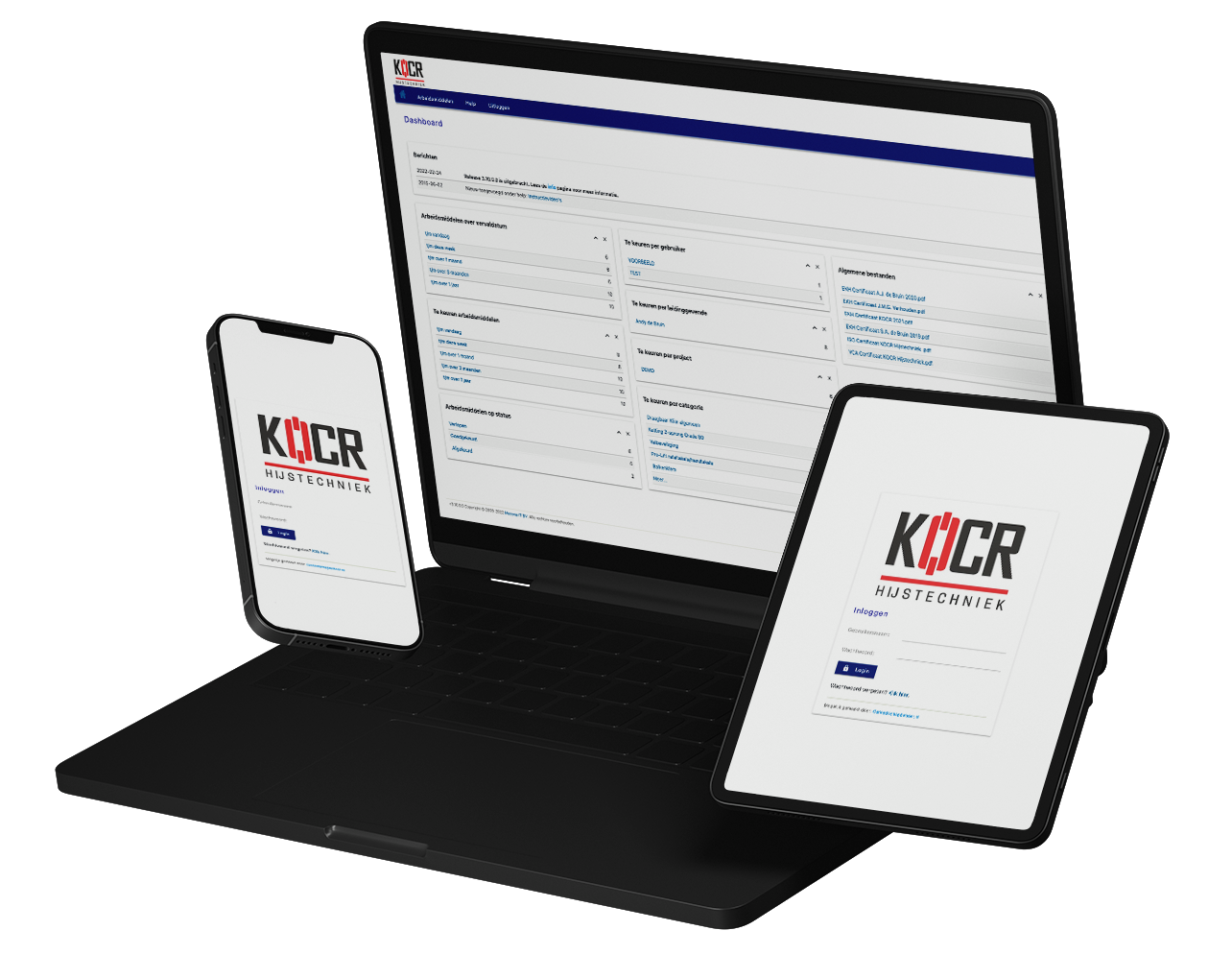 Certificaat programma - KOCR Hijstechniek